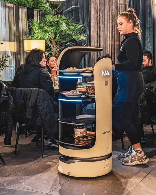 Bellabot, el robot de reparto | Telsystem